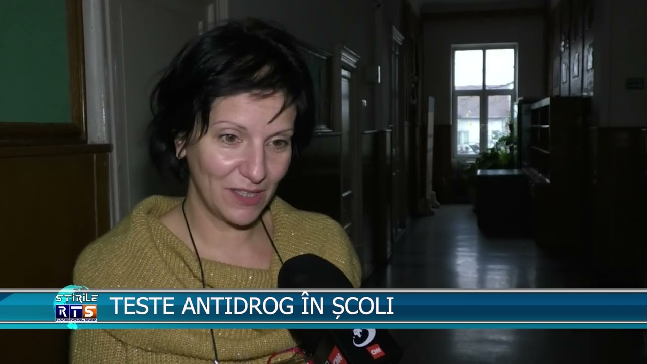 TESTE ANTIDROG ÎN ȘCOLI – RTS