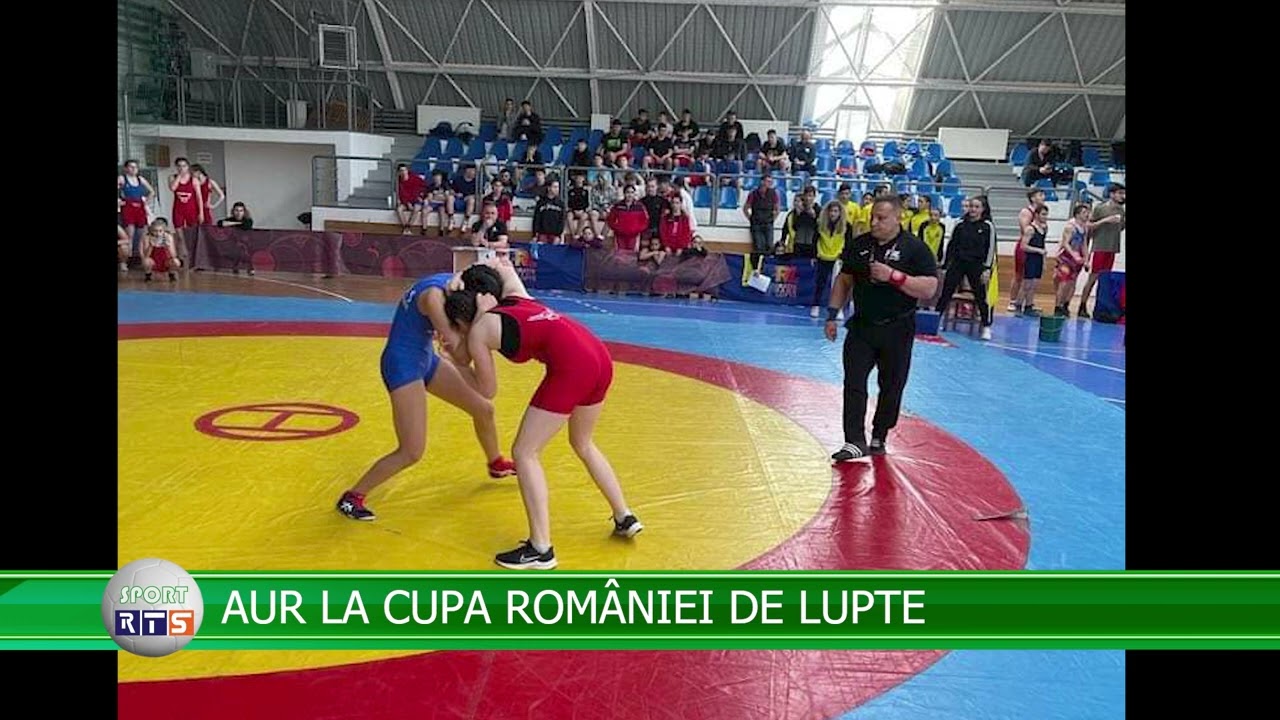 AUR LA CUPA ROMÂNIEI DE LUPTE – RTS