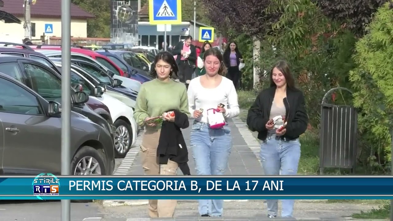 PERMIS CATEGORIA B, DE LA 17 ANI – RTS